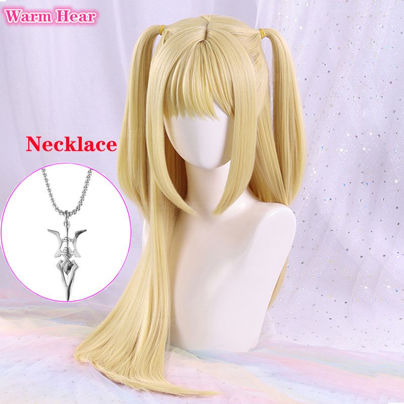 Cosplay Wigs Anime DEATH NOTE Cosplay Misamisa Wigs Misa Amane Golden ...