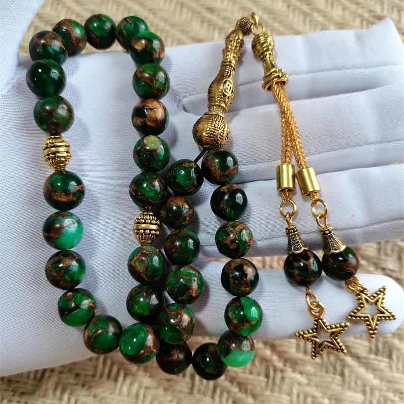 Strand Tesbih Islamic Prayer Beads Tasbih Muslim Bead Man Rosary Charm ...