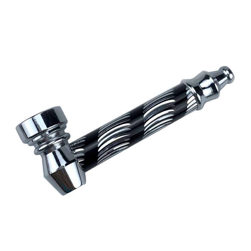 Mini Metal Smoking Pipes Dry Herb Tobacco Hand Portable Pocket Smoke ...