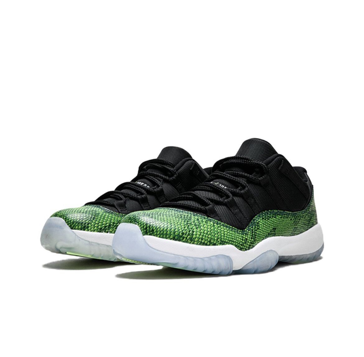 Green Snakeskin 11s