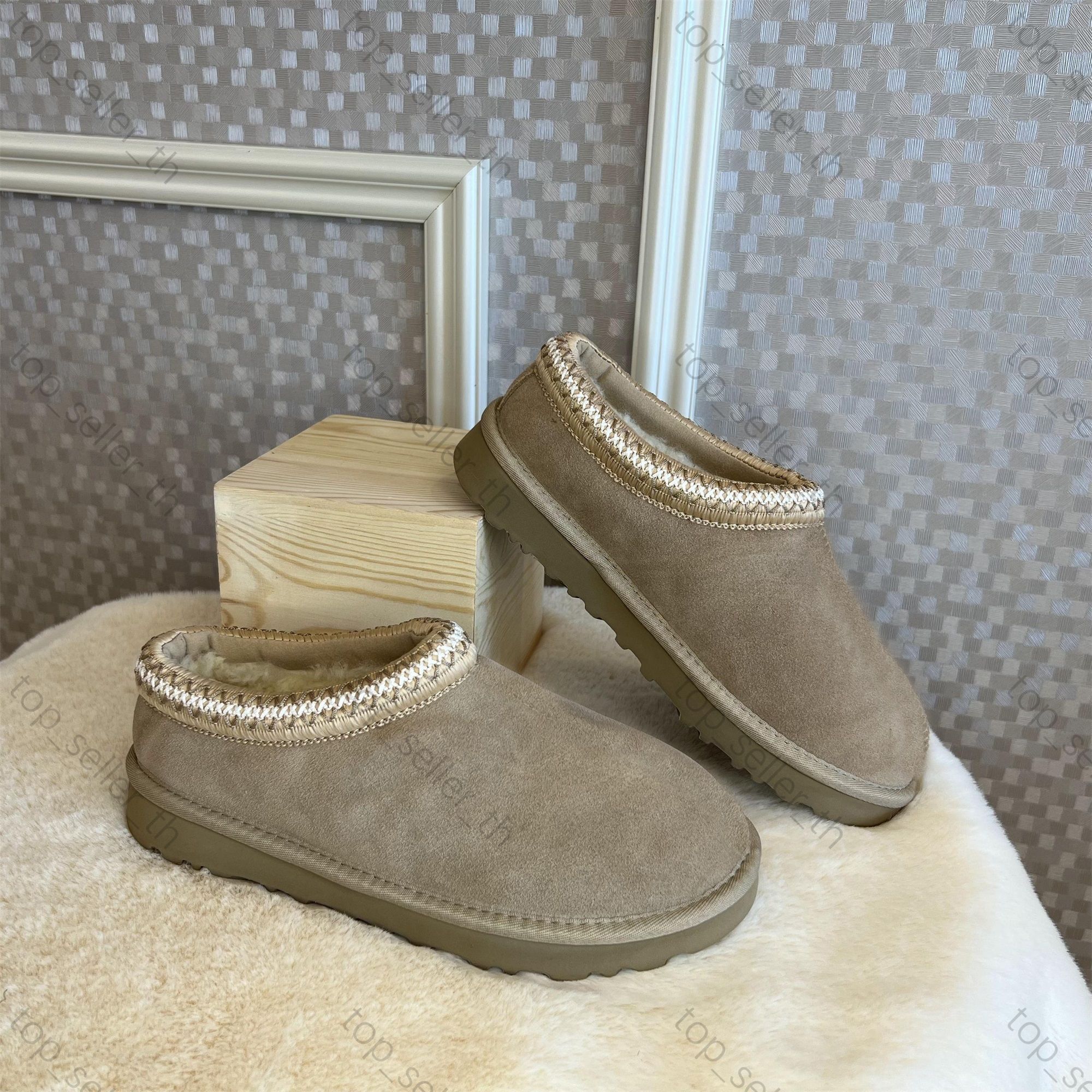 Tasman Designer Boot Woman Tazz Booties Suede Leather Slipper Snow Boot ...