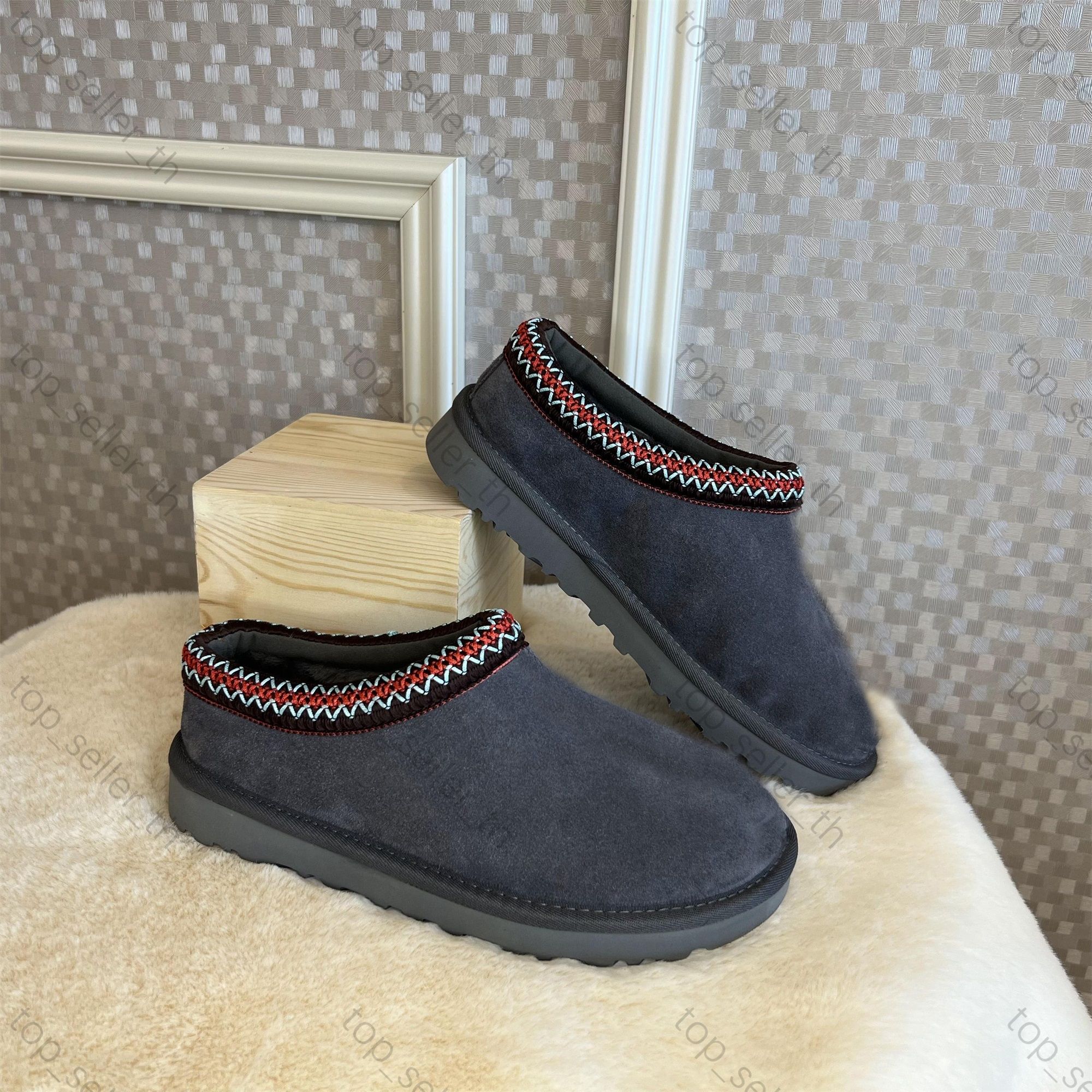 Tasman Designer Boot Woman Tazz Booties Suede Leather Slipper Snow Boot ...