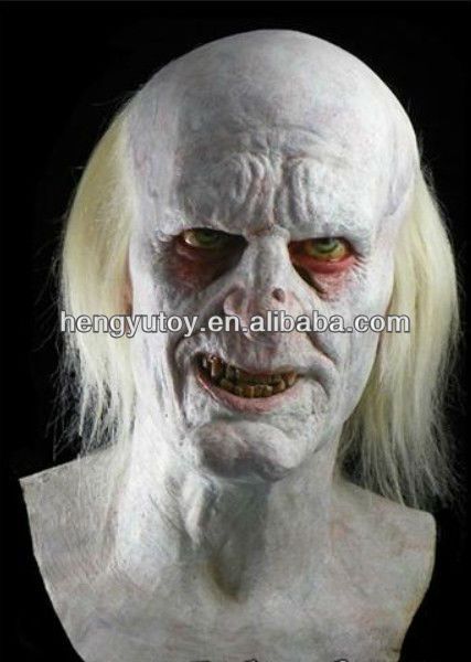 Party Masks Horn Devil Demon Latex Mask Realistic Krampus Chirstmas ...