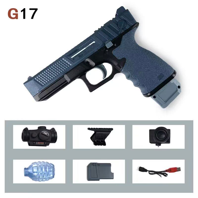 Su Jel Blaster Tabanca G17 Oyuncak Tabanca Elektrikli Silah Modeli M1911 Colt Kristal Bomba ...