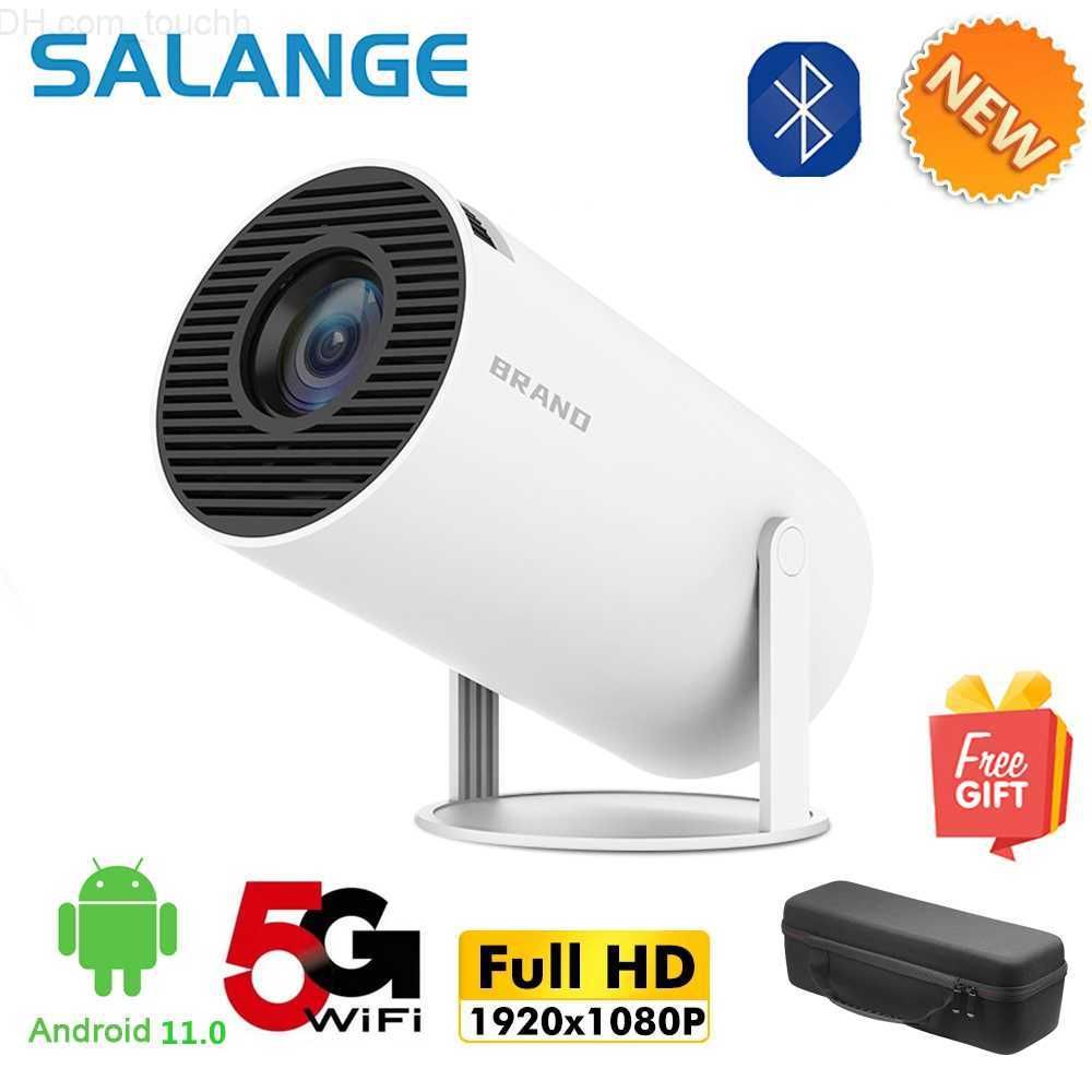 Projectors Salange HY300 HDMI Portable LED Projector Android 11.0 4K ...