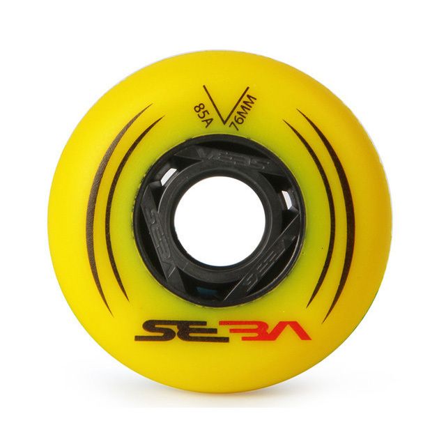 Inline Roller Skates 100 Original SEBA Wheels 85A For Slalom And 90A ...