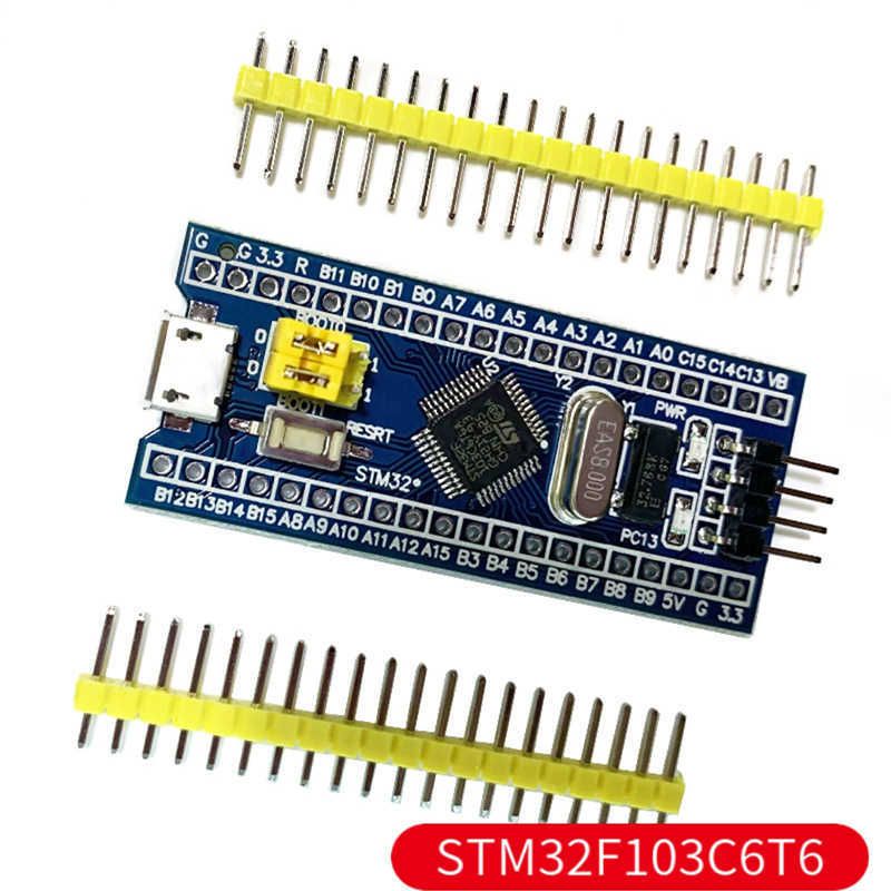 ₩3,392에서 STM32F103C6T6 STM32F103C8T6 개발 보드 STM32 ARM 최소 시스템 2 타입 C 포트 Arduino | DHgate