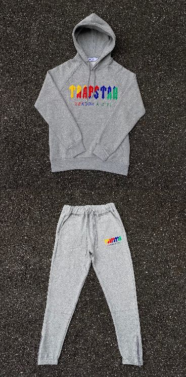 Trapstar Full Tracksuit Hoodie Rainbow Towel Decodering Decodeing ...