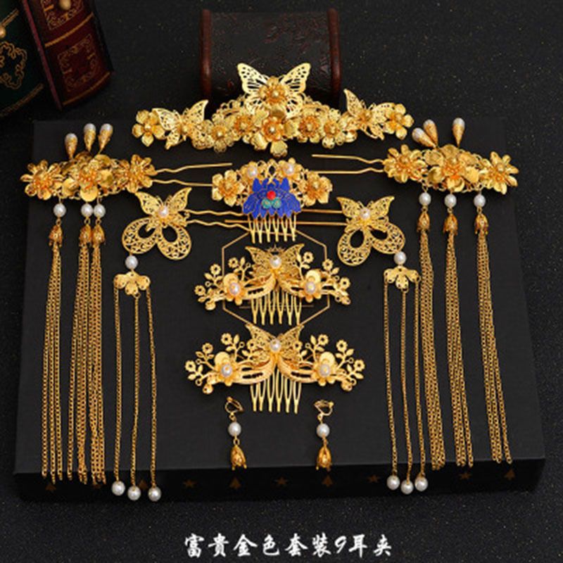 Bijoux De Cheveux De Mariage Accessoires Chinois Traditionnels Style ...