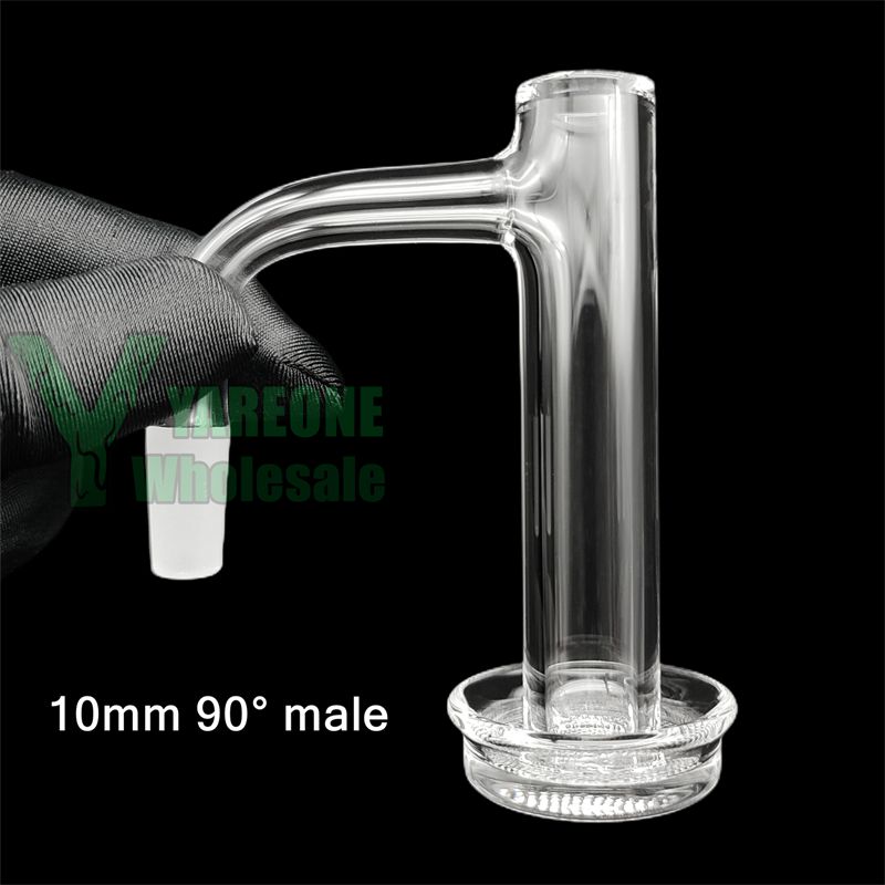 80mm Tall Control Tower Quartz Blender Banger 16mm OD With Flared Grid ...