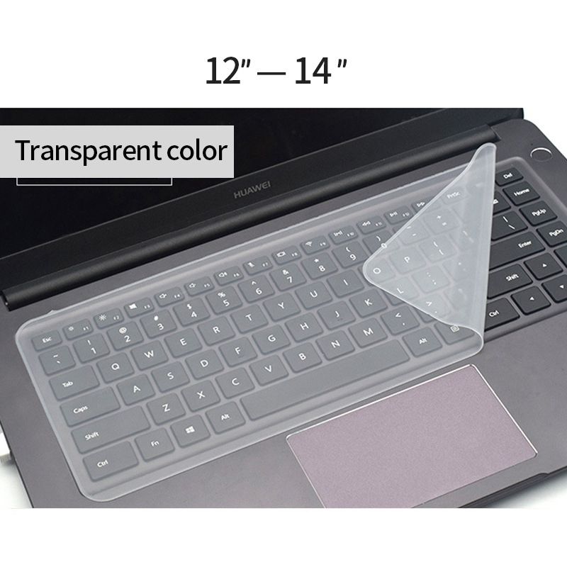 Universal Laptop Cover Keyboard Skin Dustproof Waterproof Soft Silicone ...