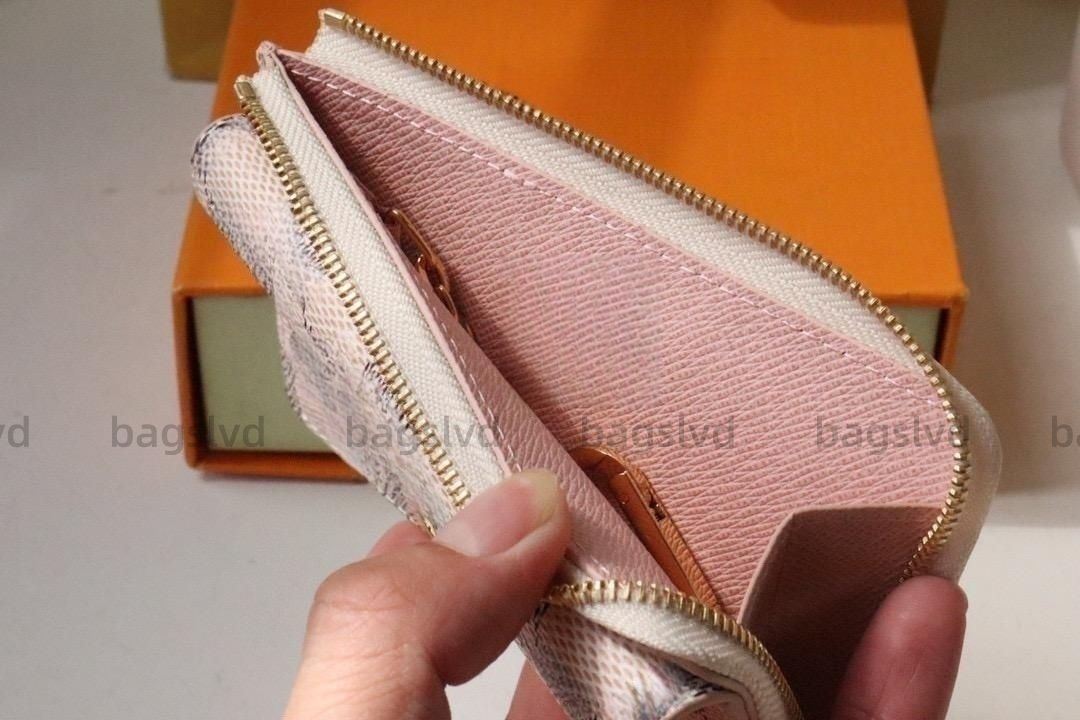 Designer Wallet Card Holder Purse Luxury Women Men Genuine Leather ...