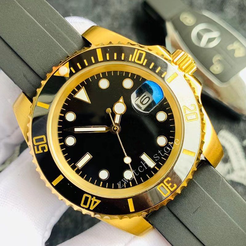 Mens Designer High Quality Automatic Watch Mens 41mm Ceramic Ring ...