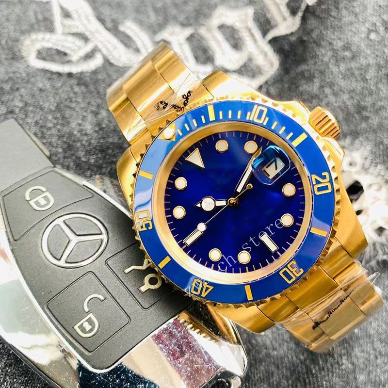 Mens Designer High Quality Automatic Watch Mens 41mm Ceramic Ring ...