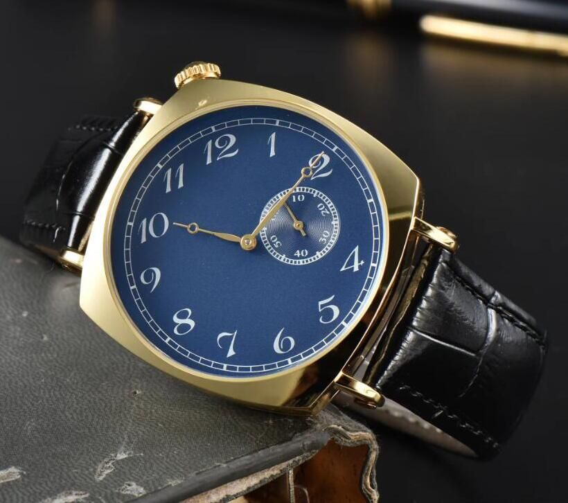 Top Quality Men Full Function Watch Stopwatch Famous Classic Three Pins ...