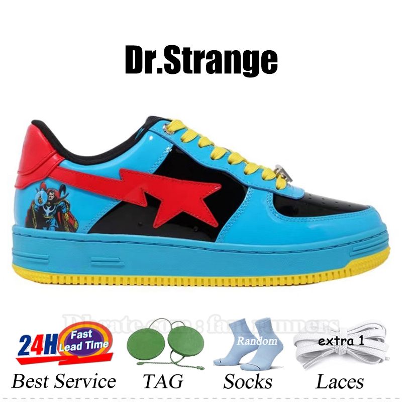 With Box Designer Bapesta Shoes Men Women Bapes Sta Low Baped Patent ...