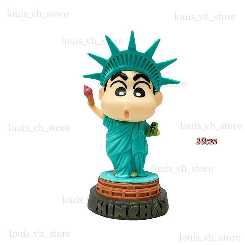 Anime Crayon Shin Chan Action Figure Dinosaur Kantamu Robo Action Kamen ...