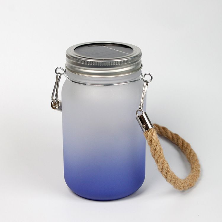 Wholesale Wholesale Solar Powered Sublimation Blank Mason Jars Lanterns ...