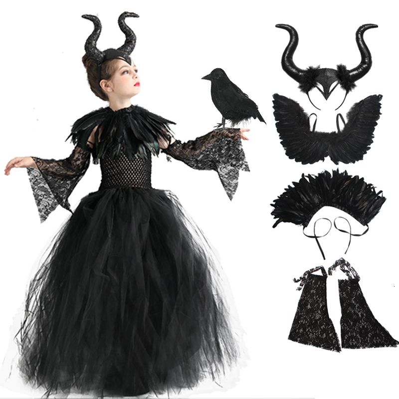 Dark Queen Costume For Girls