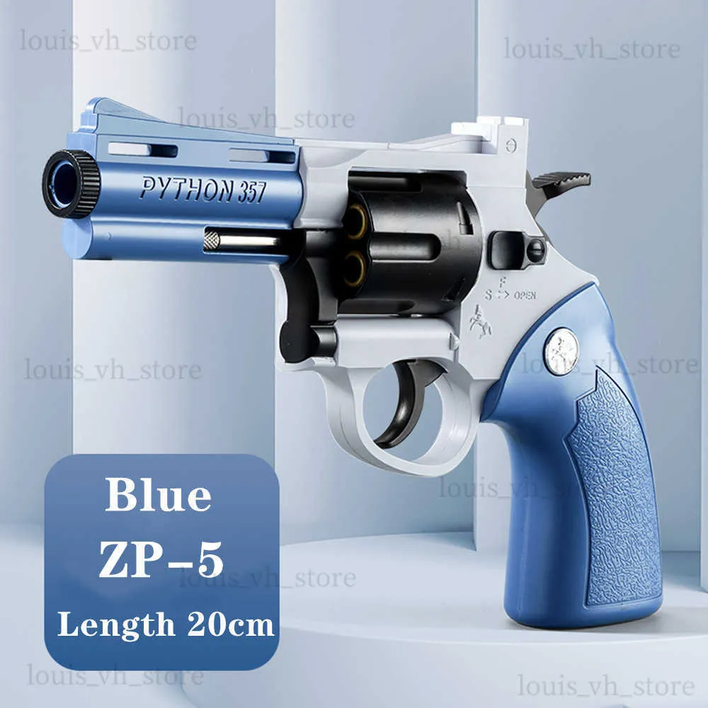 Revolver Airsoft Pistol Paintball Simulación De Bala Suave Modelo De ...