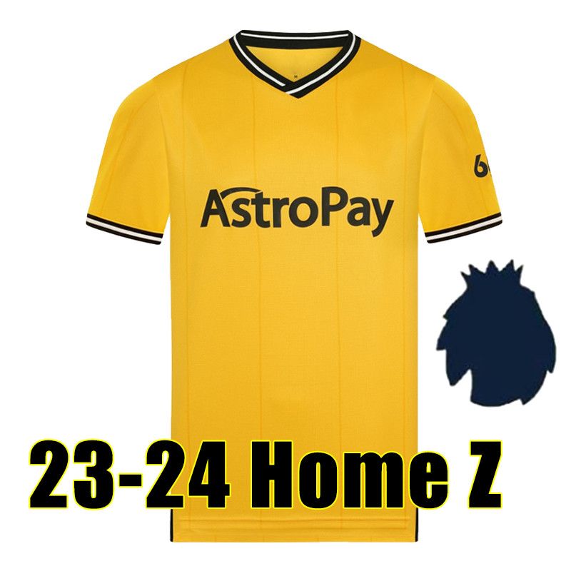 XXXL 4XL 23/24 Wolverhampton WOLVES Soccer Jerseys 2023 2024 NUNES ...