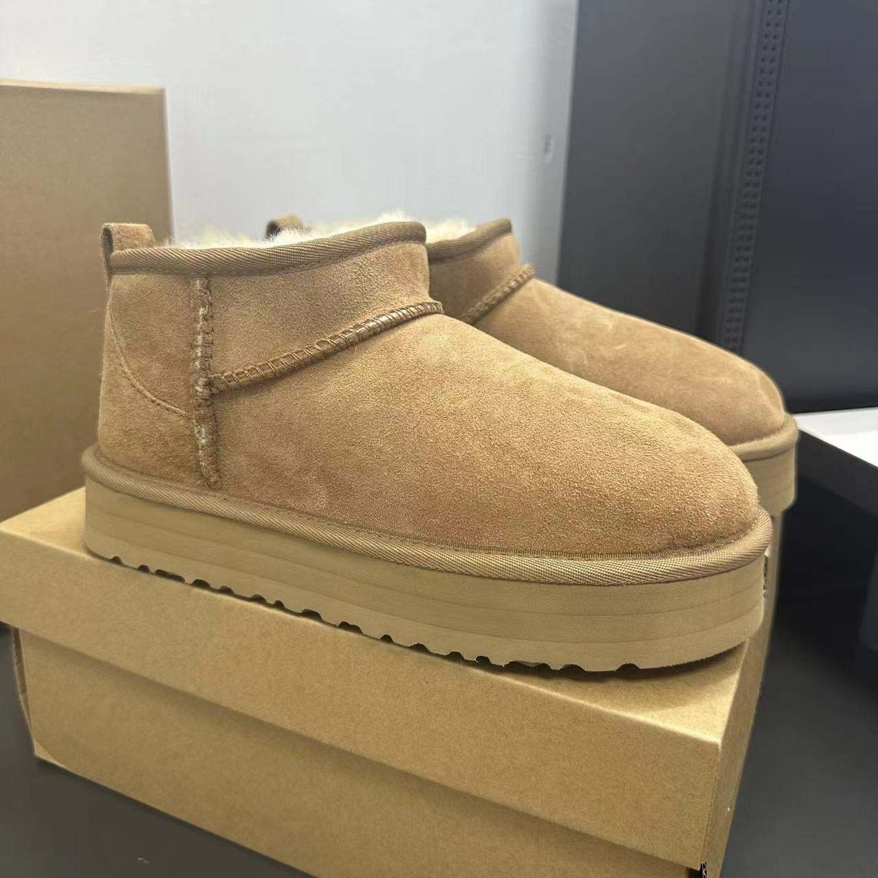 Mini Boots Platform Tazz Tasman Boots Classical Short Miniwomen Snow ...