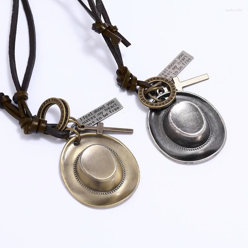 Western Cross Necklaces For Men