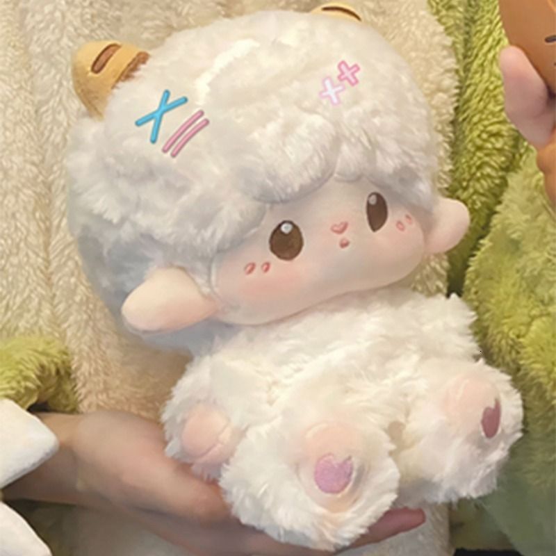 Plush Dolls Yuri Kpop Sheep Lamb 20cm Doll Toy Stuffed Body Clothes ...