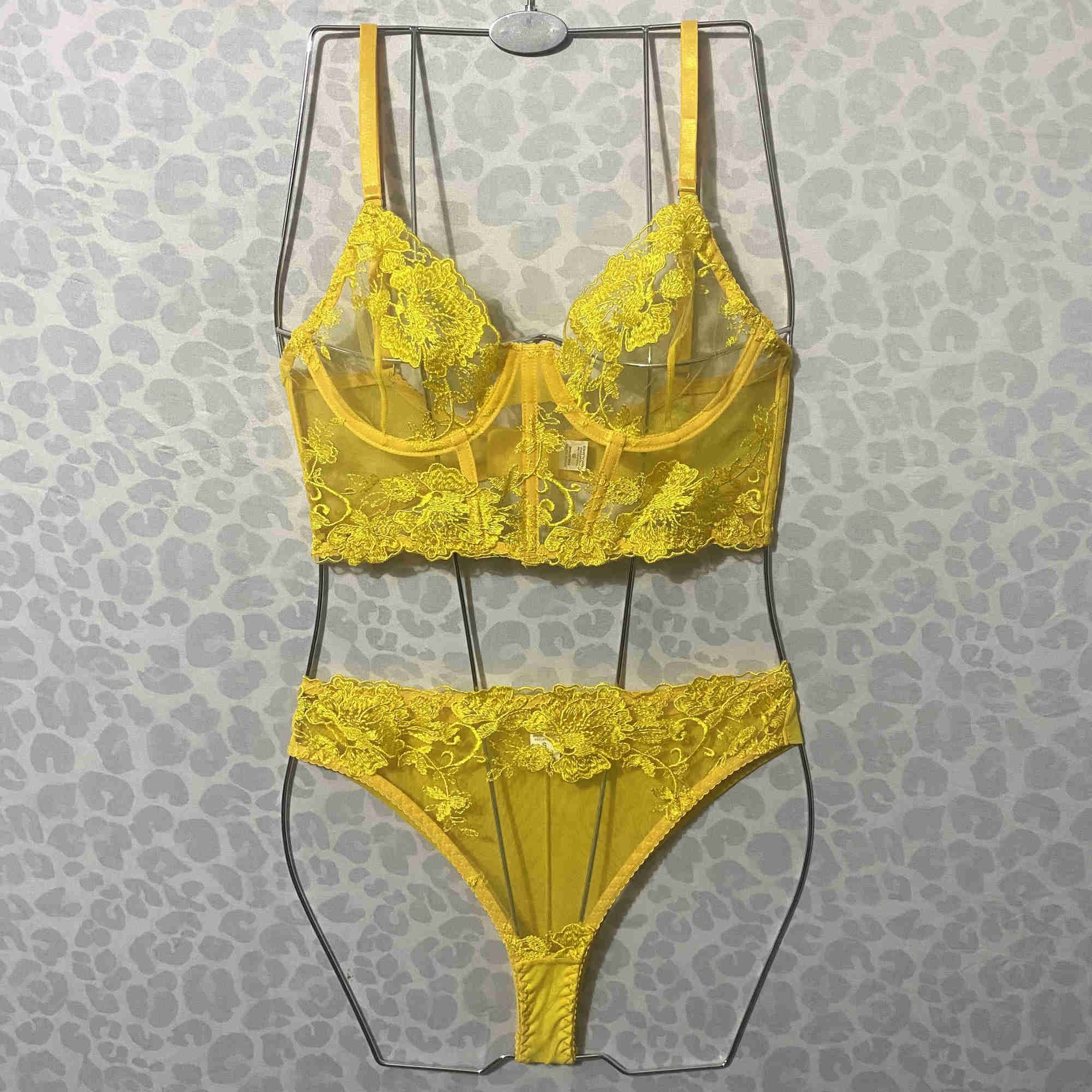 Conjunto Sexy Lencería Sensual Sujetador Transparente Conjunto De Ropa ...