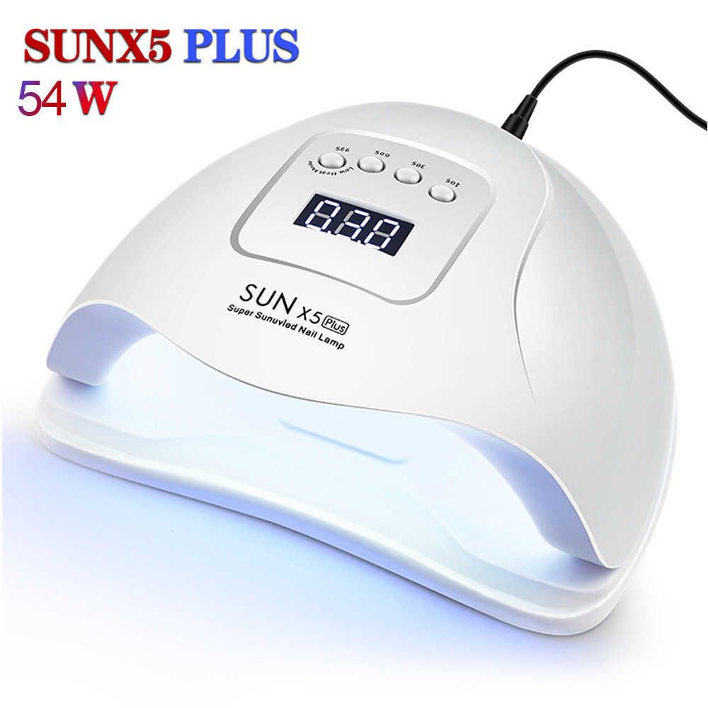 Nail Dryers 72W SUN5 Pro UV Lamp LED Nail Lamp Nail Dryer For All Gels ...
