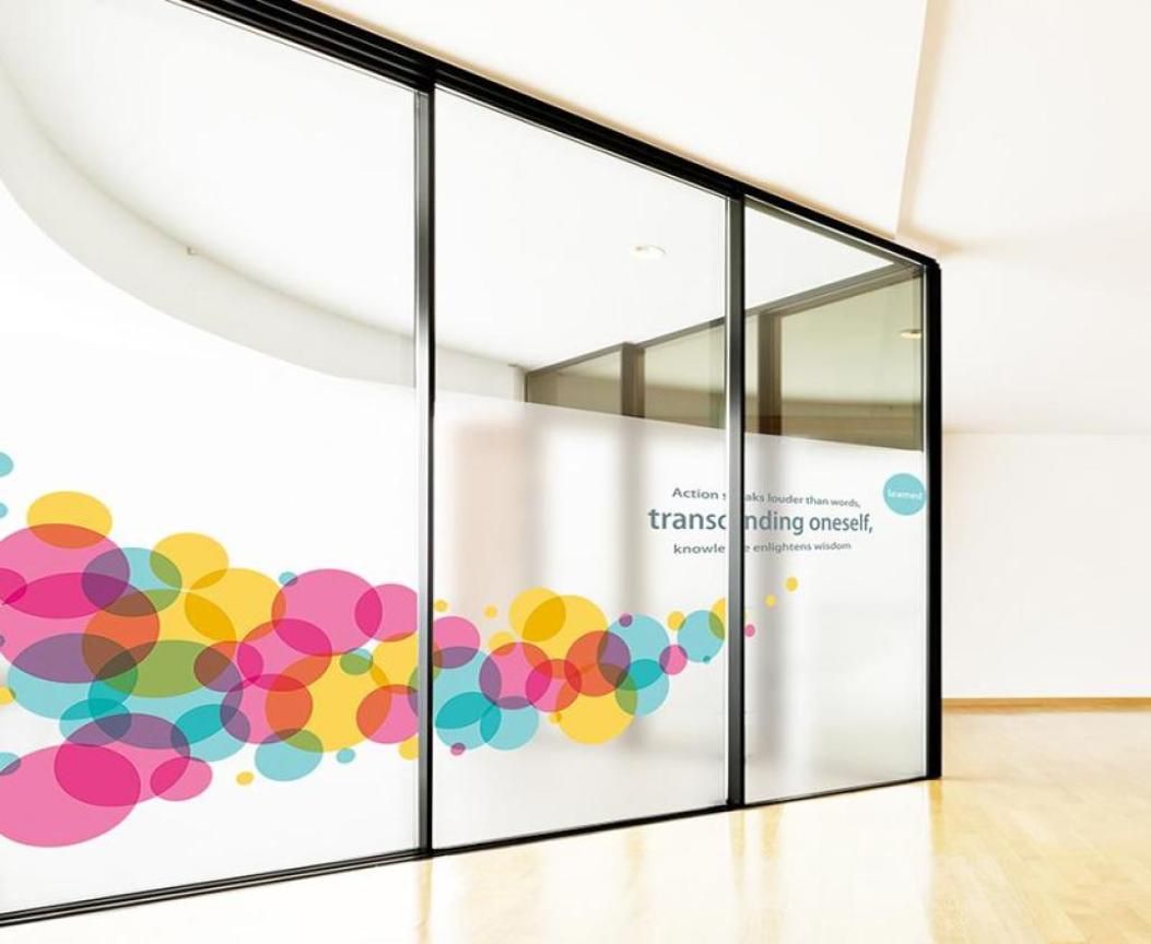 Office Glass Door Sticker
