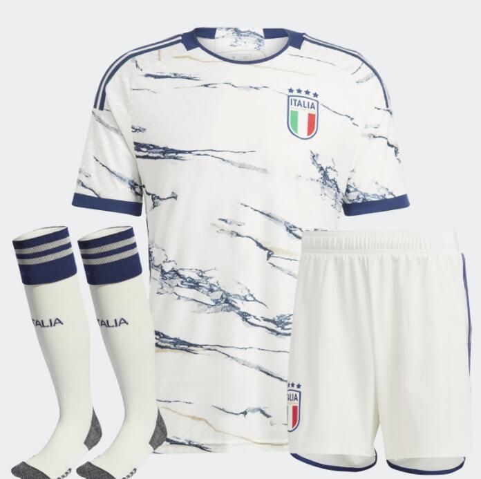 2023 Camisas De Futebol Itália Italia 23 24 Fãs Versão Jogador Maglie ...