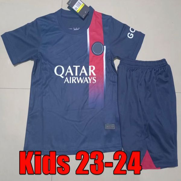 22 23 24 PSGS Soccer Jerseys PLAYER #30 MBAPPE SERGIO RAMOS Maillots De ...