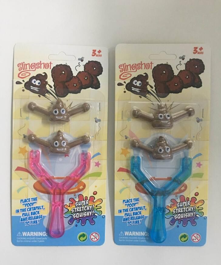Kreatives Klebriges Poop Schleuder Spielzeug, Mini Gummi Schleudern ...