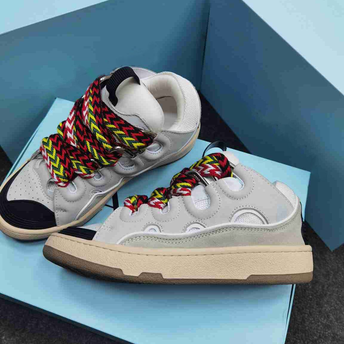 Curb Sneakers Designer Sneaker Men Women Shoes Platform Leather ...