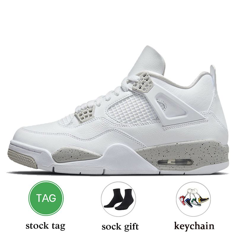 Classic Black Cats 4s Og Jumpman Basketball Shoes Thunder 4 Men Women White Oreos Sail Psgs ...