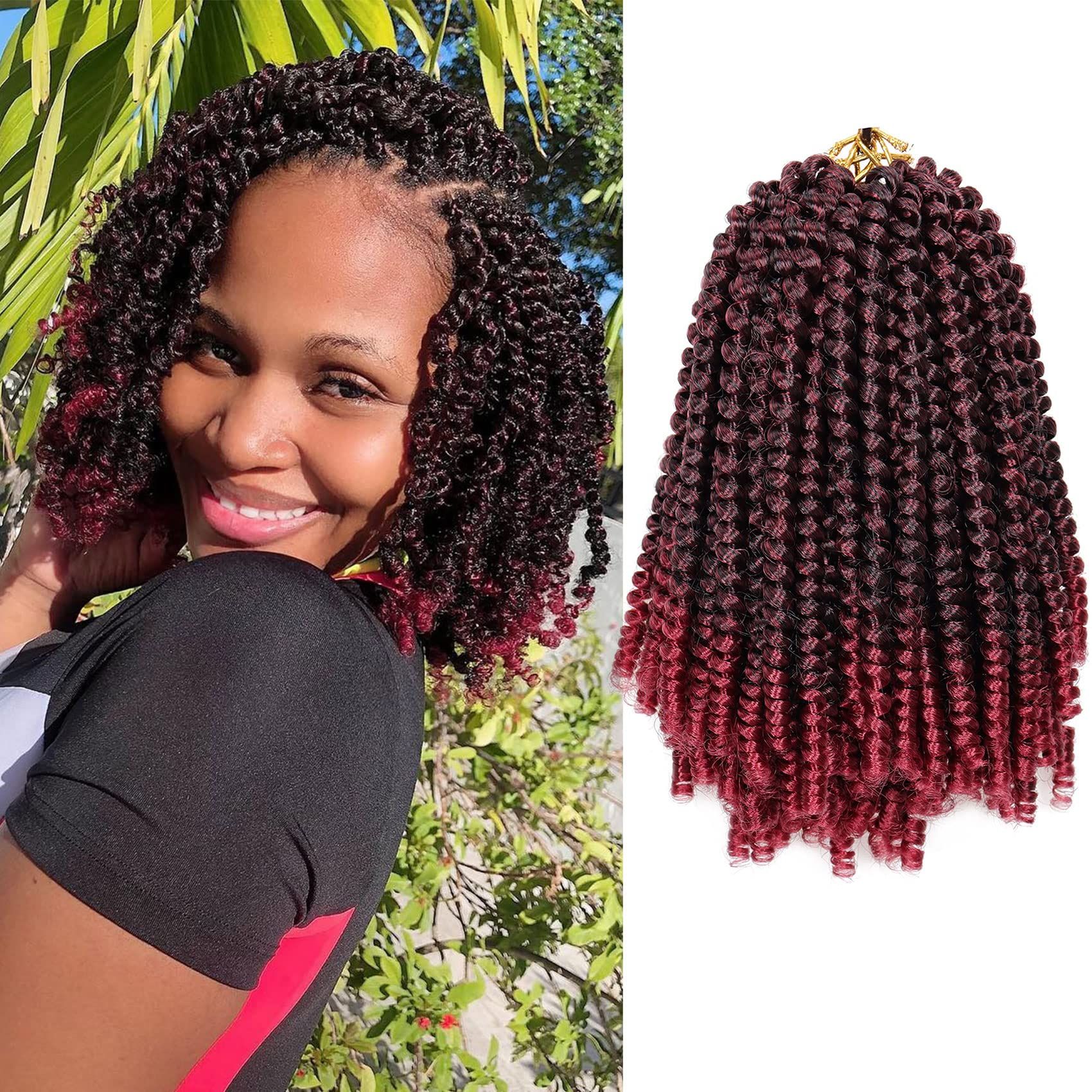Red Twist Braids
