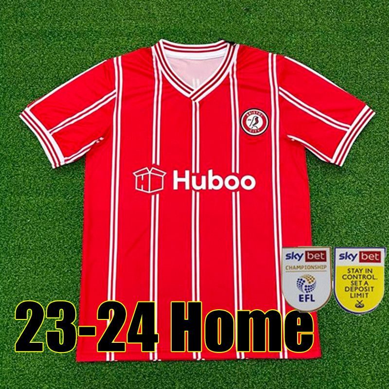 4XL 2023 2024 Bristol City Soccer Jerseys The Robins FC 3rd PATERSON ...