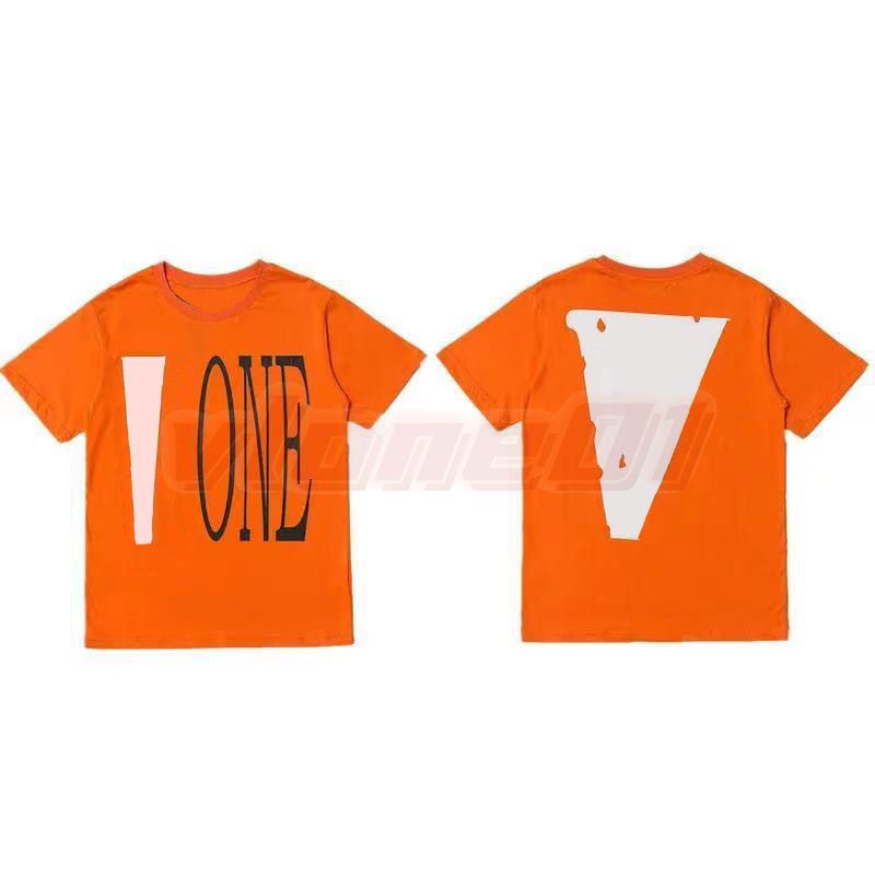 Mens Designer T Shirt V Logo Friends Letter Print Tees Big V Men Women ...