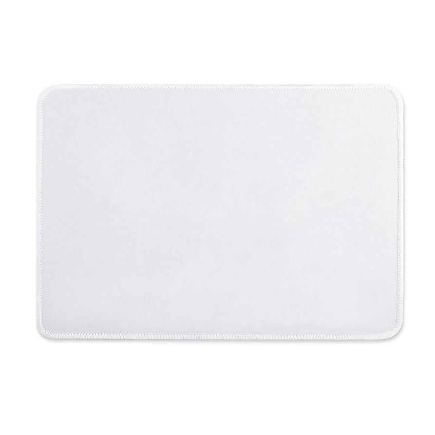 Sublimation Blanks Blank White Mouse Pad With Stitched Edge Rec Mat ...