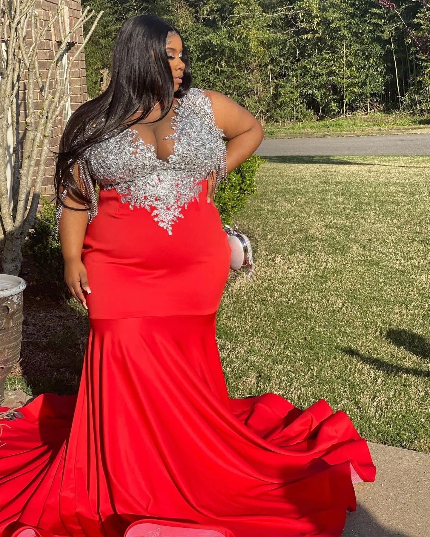 Plus Size Prom Dresses Red