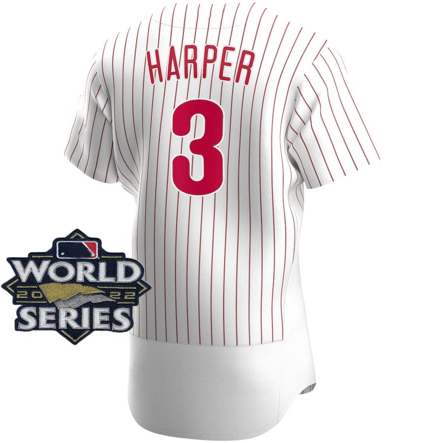 2023 WS 3 Harper Jersey Kyle Schwarber Trea Turner J. T. Realmuto Alec ...