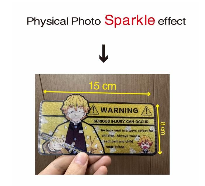 Jdm Warning Stickers