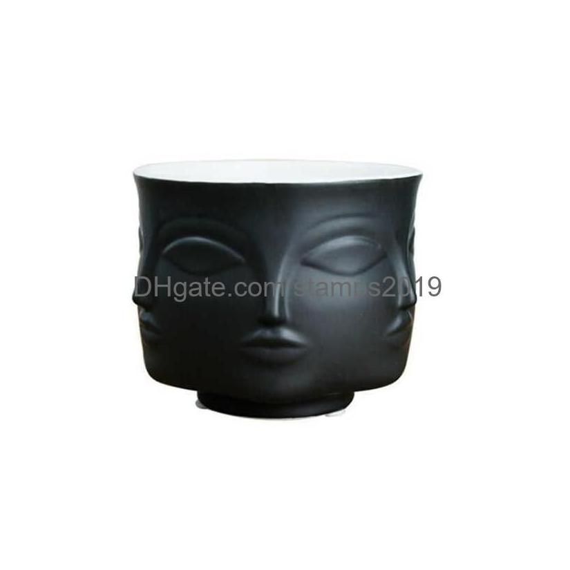 Planters Pots Jonathan Adler Dora Maar Musa Flowers Muse Noir Storage ...