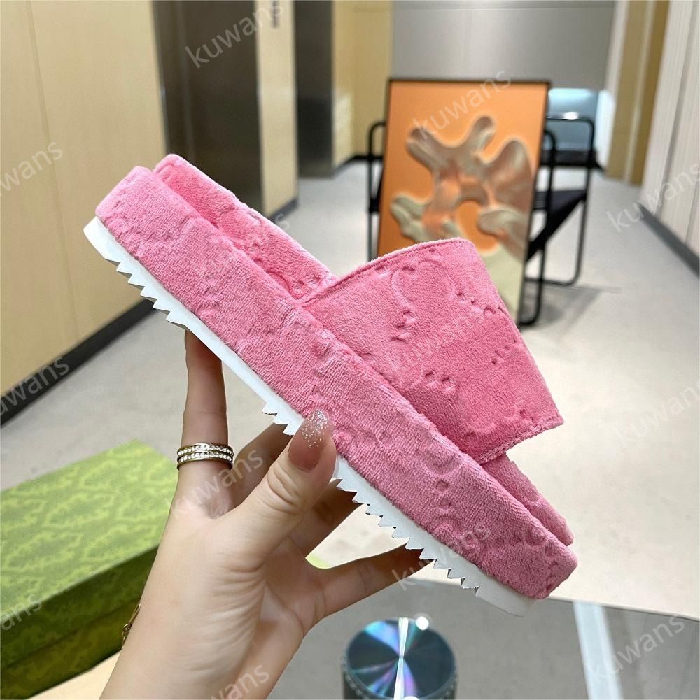 Designer Womens Platform Slides: Waterproof Perforated Canvas Platform ...