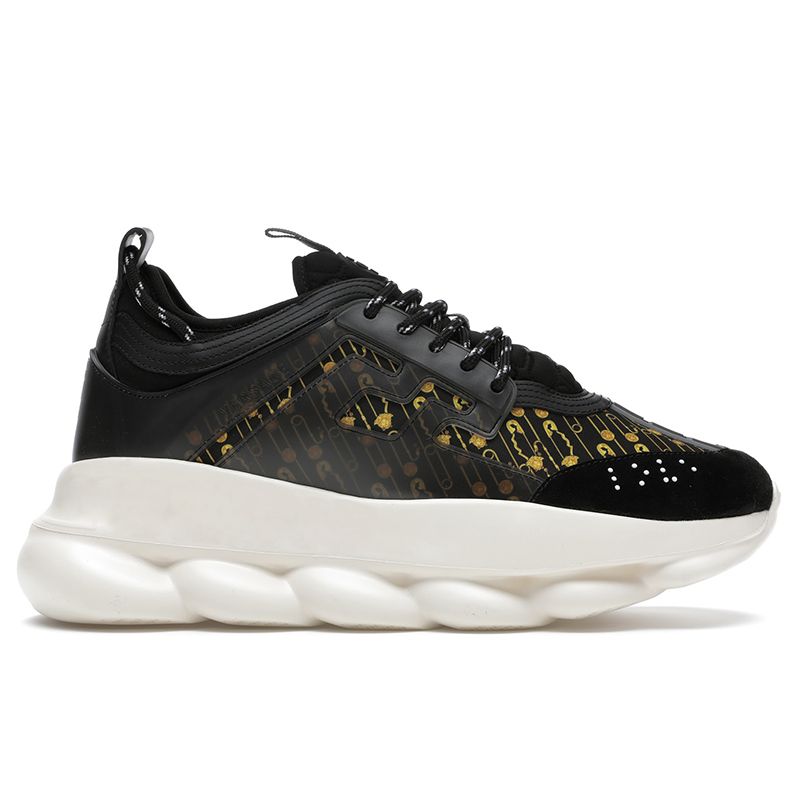 Chain Reaction 2 Chainz Designer Shoes Men Women Luxury Rubber Black ...