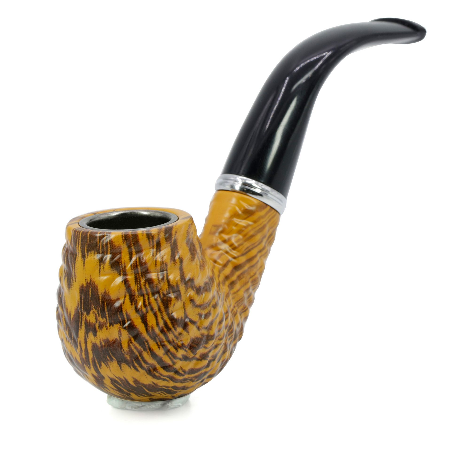 Smoking Pipes New Wood Grain Color Tobacco Pipe, Old Fashioned ...