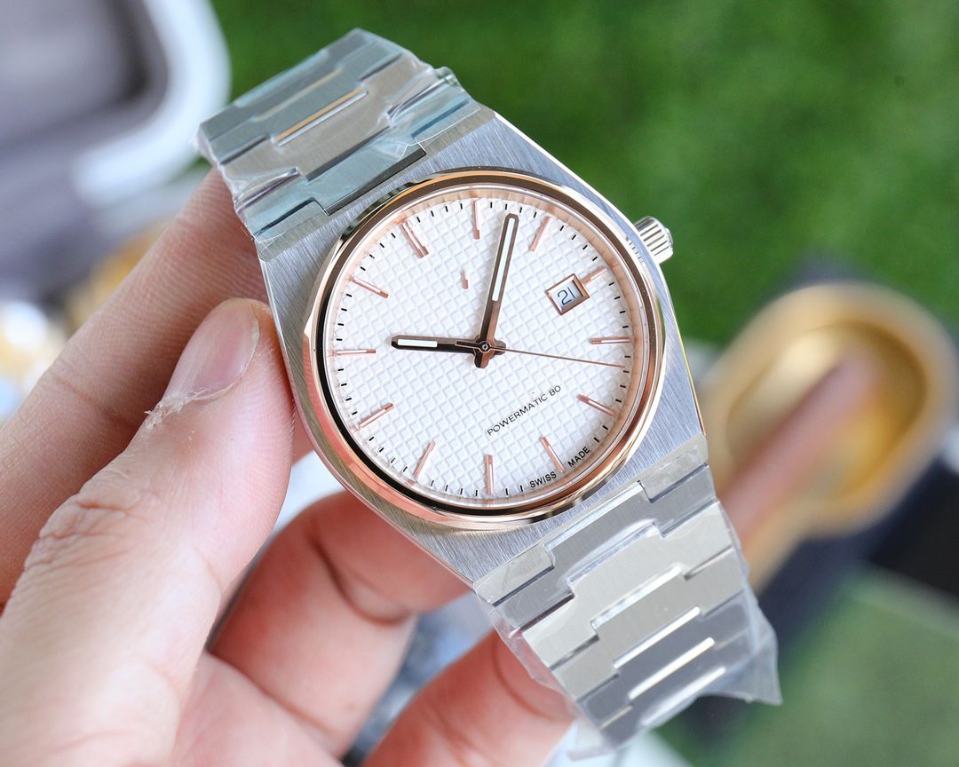 Luxury Watches Mens Watch Automatic Movement PRX Series Glass Bottom ...