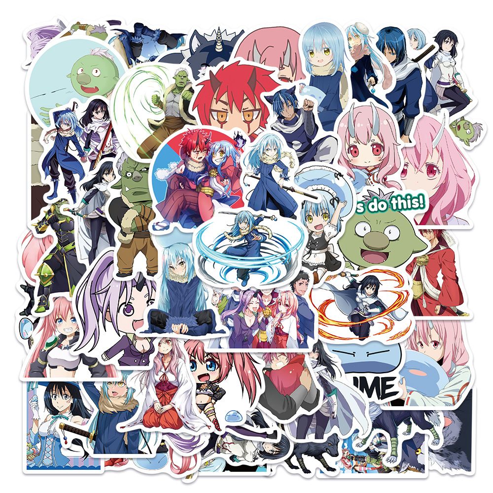 Mixed Becoming A Slime Graffiti Stickers Cartoon Anime Skateboard ...