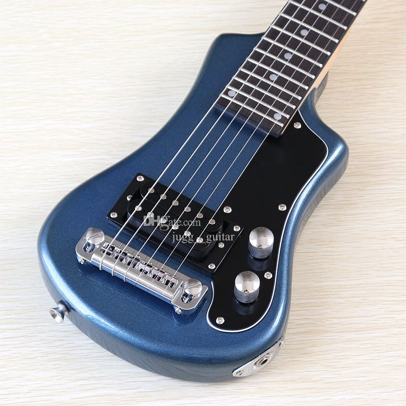 6 Strings Hofner Shorty Mini Electric Guitar Easy Taking Travel Guitar ...